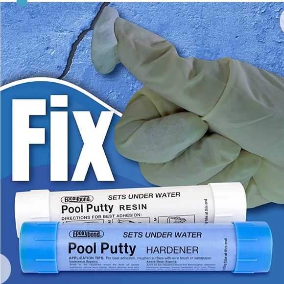 Other | Epoxybond Pool Putty 2part Set Swimming Pool Spa Repair Easy ...